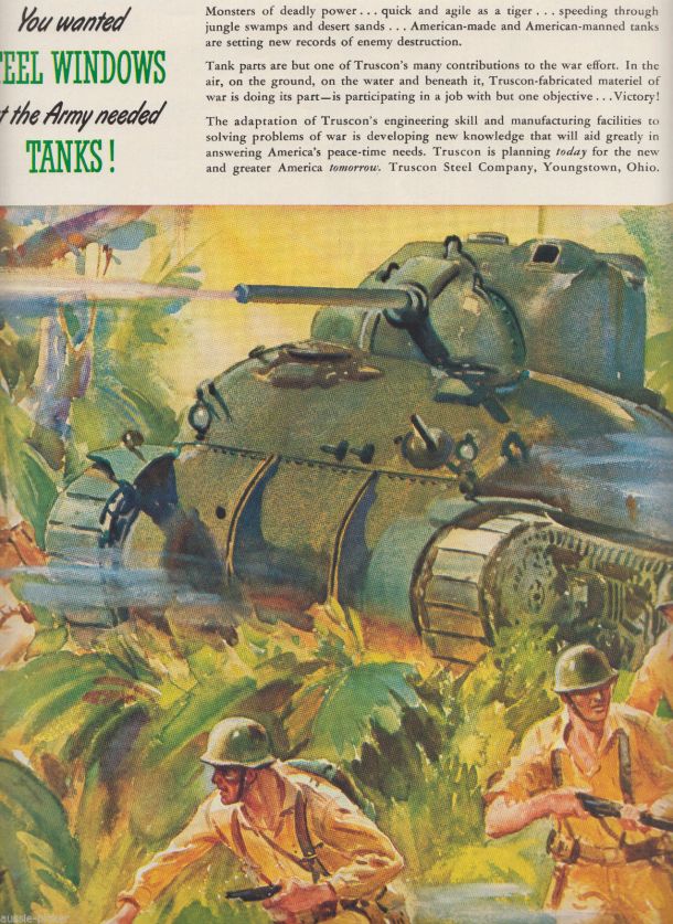 From the Vault: Ads with tanks – Tank and AFV News