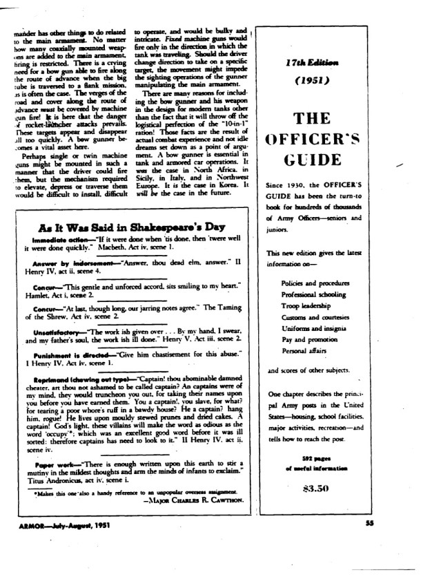 From the Editor: The Hull Machine Gunner – Tank and AFV News