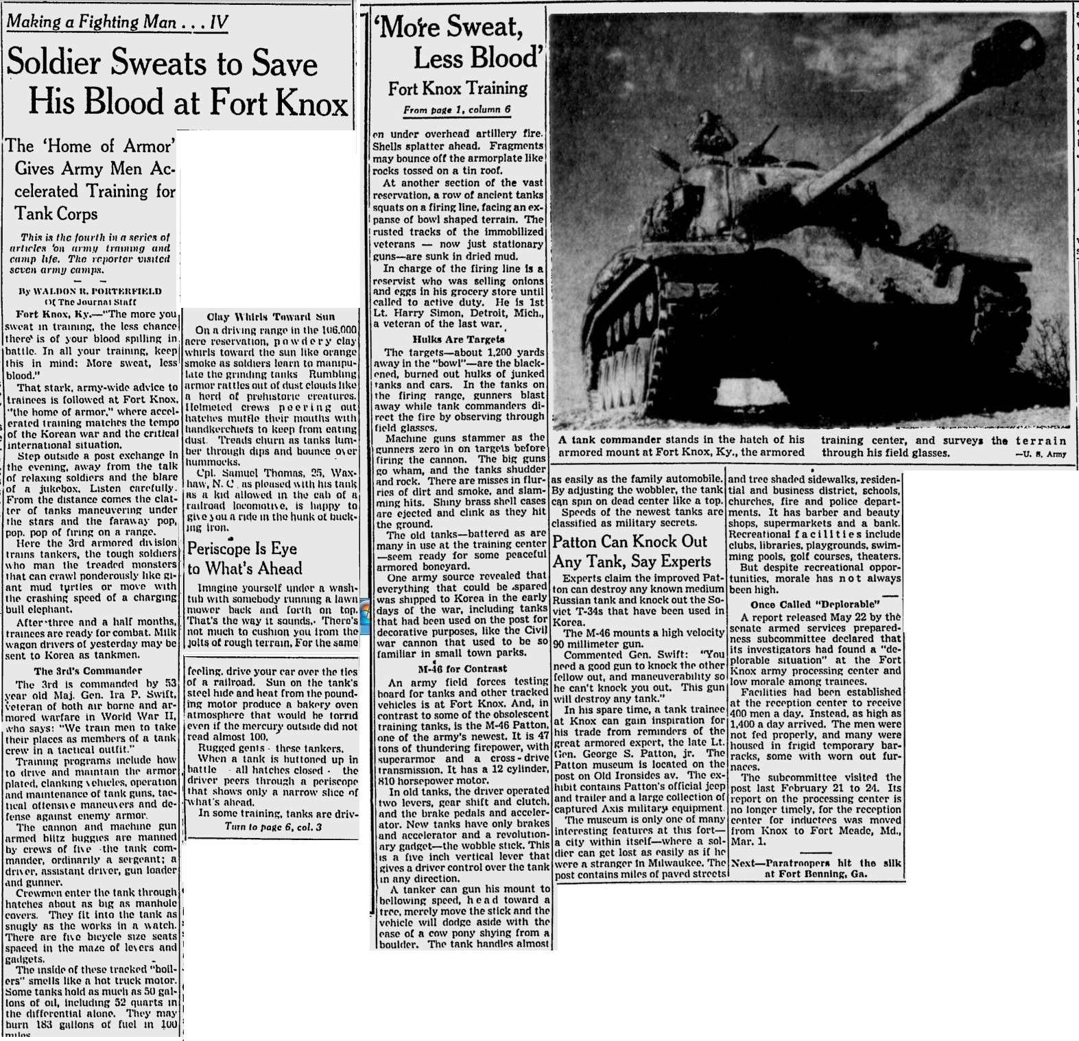 From the Vault: Newspaper articles on US Korean War tanks – Tank and ...