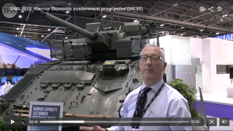 Video: Christopher Foss on Warrior IFV upgrades at DSEI 2015 – Tank and ...