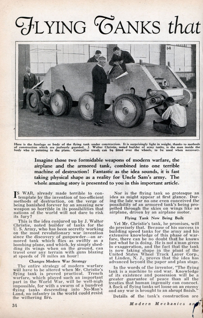 From the Vault: Modern Mechanix.com AFV Articles – Tank and AFV News