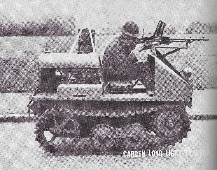 Photo of the Day: Carden Loyd Light Tractor – Tank and AFV News