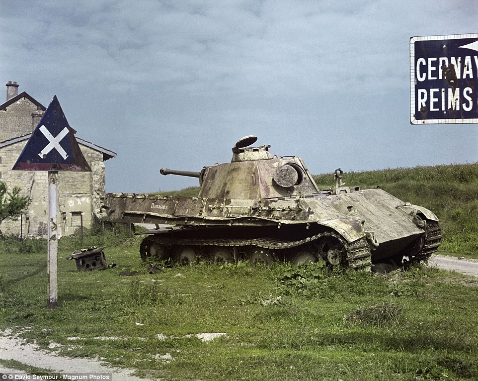 Photo of the Day: Panther Wreck, 1947 – Tank and AFV News