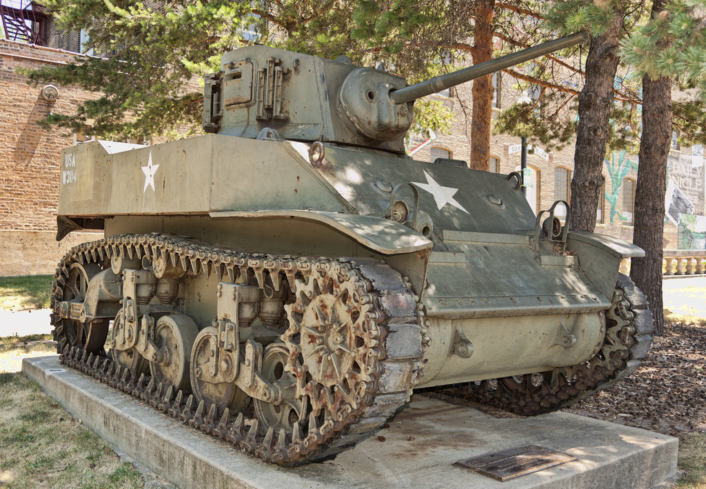 Photo of the Day: M5 Stuart – Tank and AFV News