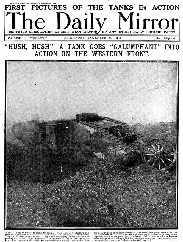 Great War Tank Centenary Articles – Tank and AFV News