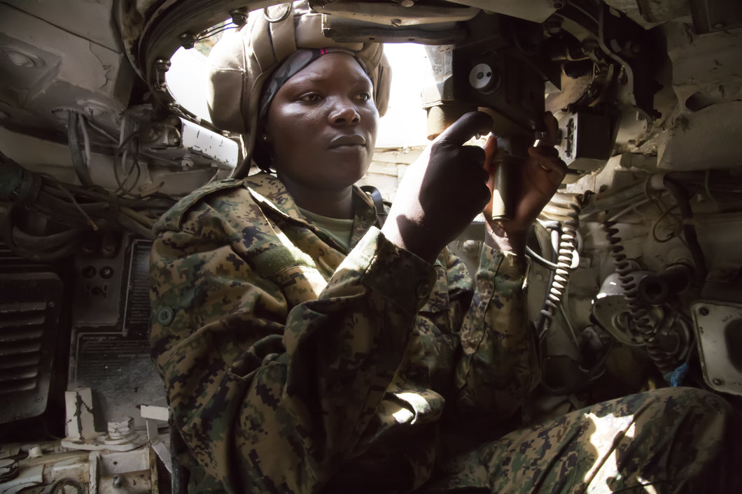 The Female Tankers in Somalia – Tank and AFV News
