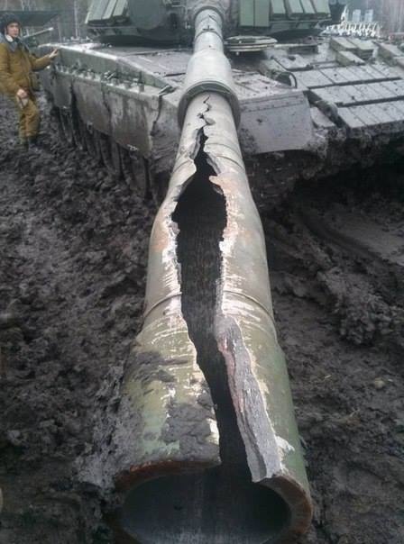 Photo of the Day: Ruptured Gun Tube – Tank and AFV News